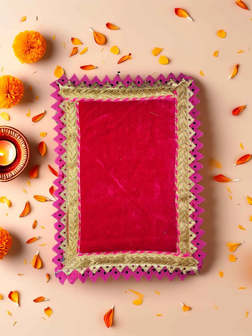 Comfortable Bistar Set and Aasan for Laddu Gopal Ji | OM Poshak